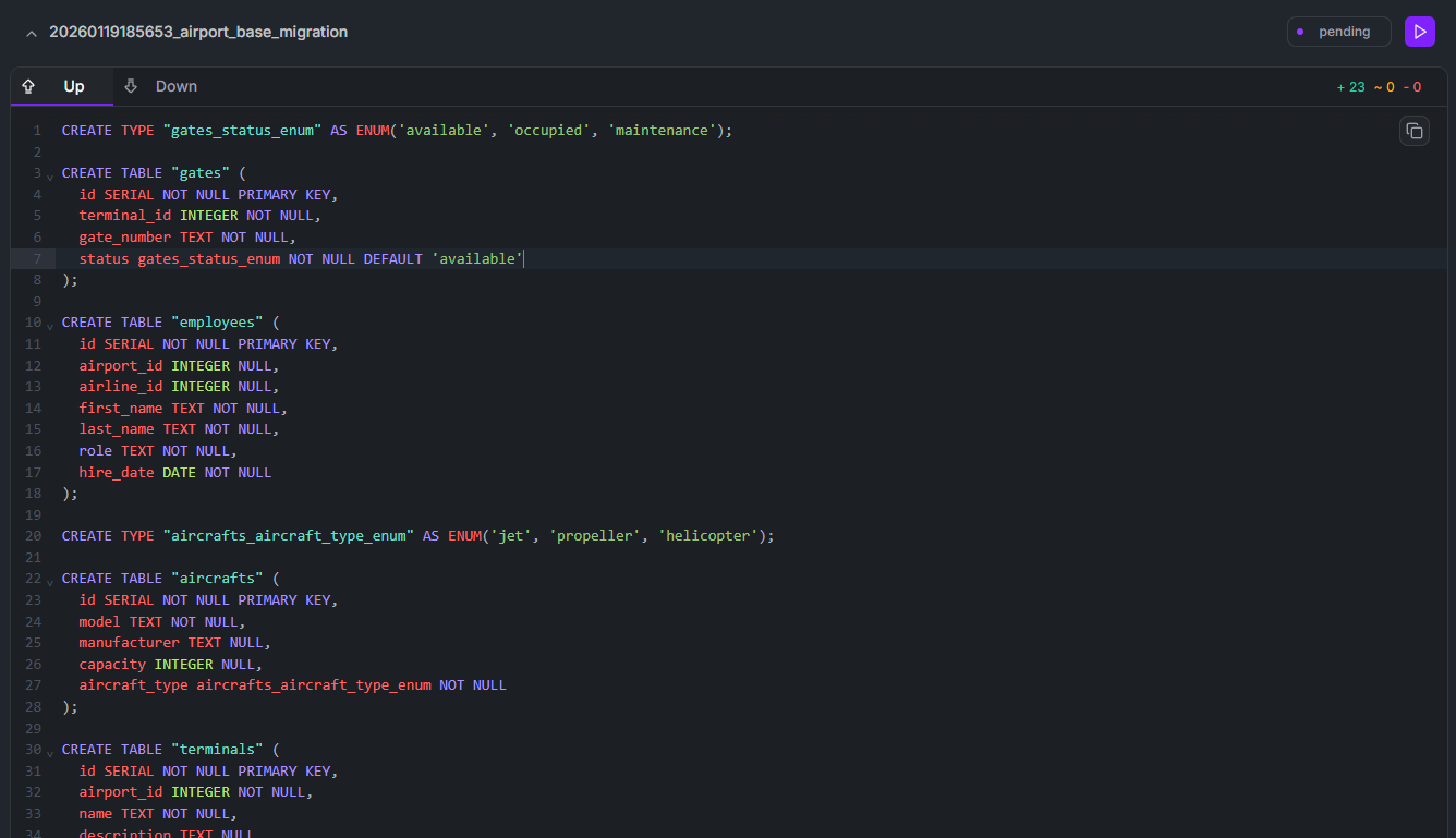 StackRender – Visual-First Database Migration Tool